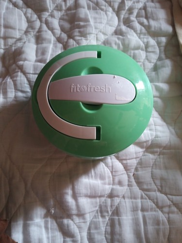 Fit Fresh Soup Lunch Container W/ Spoon & Cracker Compartment Green ...