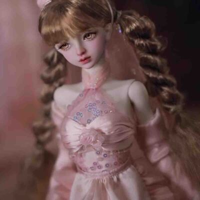 Full Set Pretty Girl 1/4 BJD Doll SD Ball Joint Resin Fairy Tale Style ...