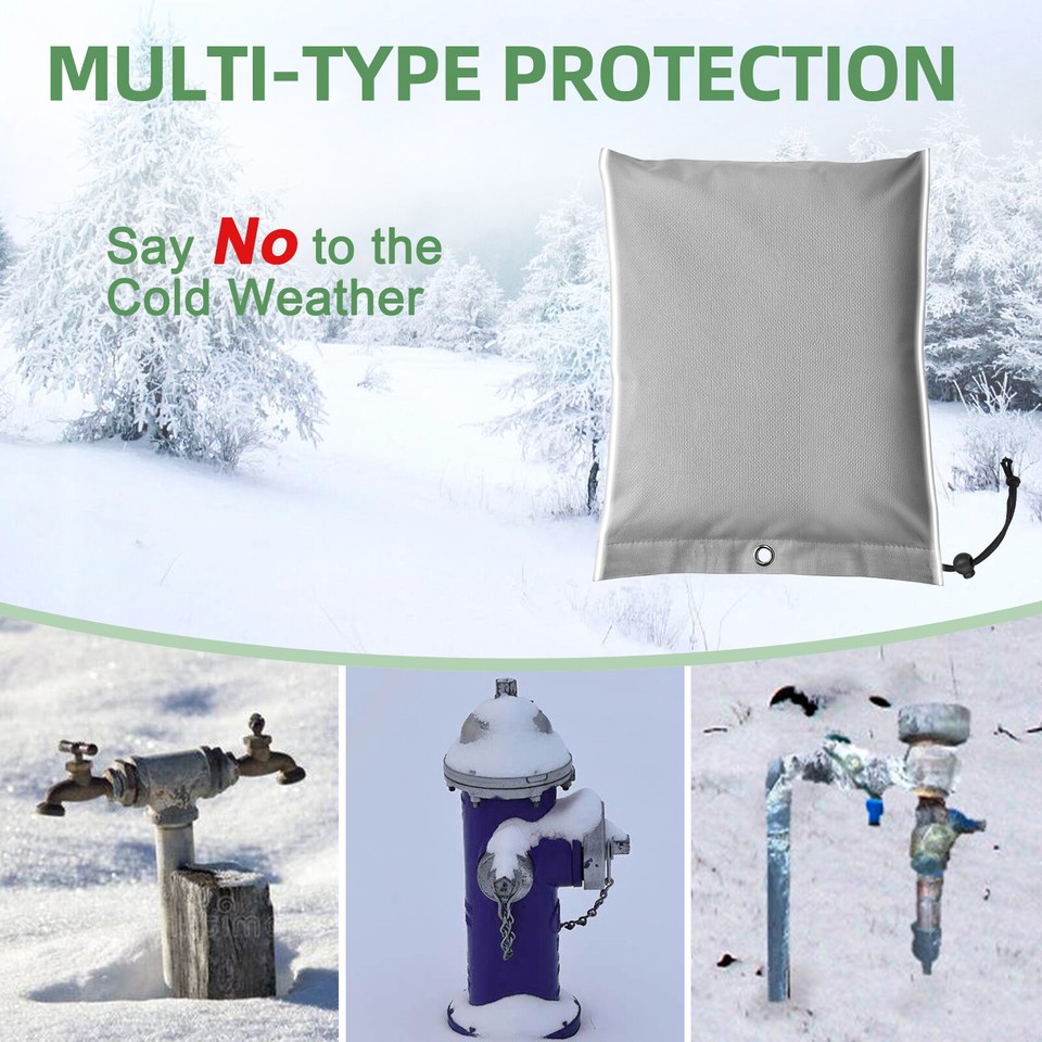 8 Layers 900D Outdoor Backflow Preventer Insulation Cover with ...