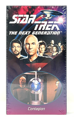 Star Trek The Next Generation Contagion Episode 37 VHS Tape *NEW SEALED ...