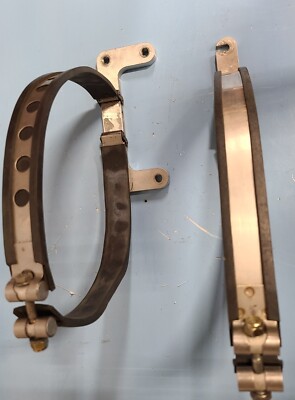 Preowned dry sump brackets with mounting fixtures. They include rubber ...