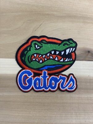 UF FLORIDA GATORS EMBROIDERED IRON ON PATCH 3” X 3.25” FREE SHIPPING | eBay