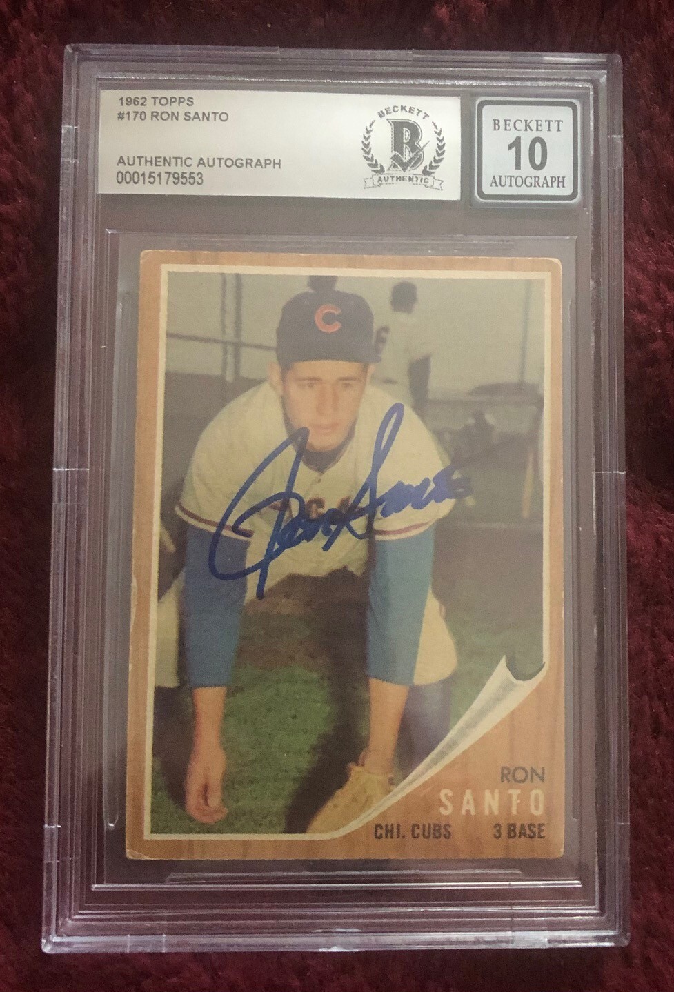 Ron Santo Autographed Memorabilia | Signed Photo, Jersey, Collectibles ...