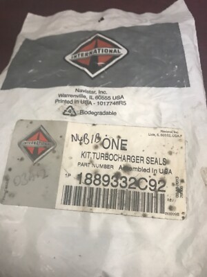 International Dt466 Maxxforce Turbo Mounting Kit P/N 1889332c92 | eBay