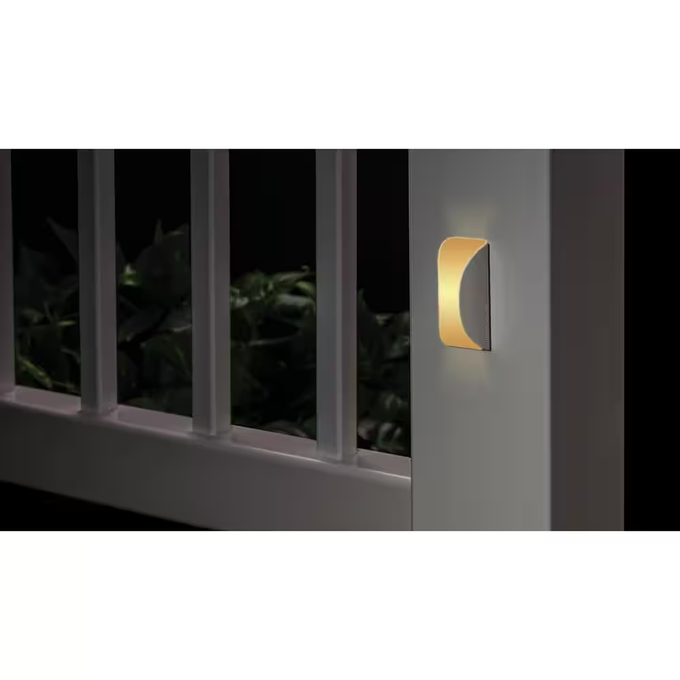 Indoor Outdoor Battery Powered Dusk to Dawn Amber Sleep Friendly Guide ...