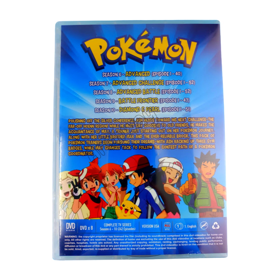Pokemon Season 1 - 20 Complete Collection Dvd New Series anime ...
