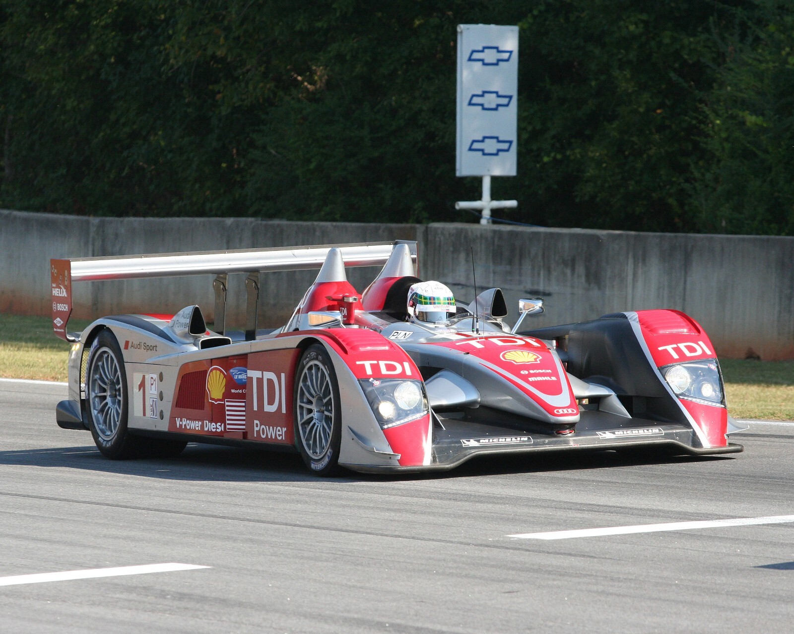 New! 8x10 IMSA ALMS 2008 Petit Le Mans Winner Audi R10 TDI Allan McNish ...