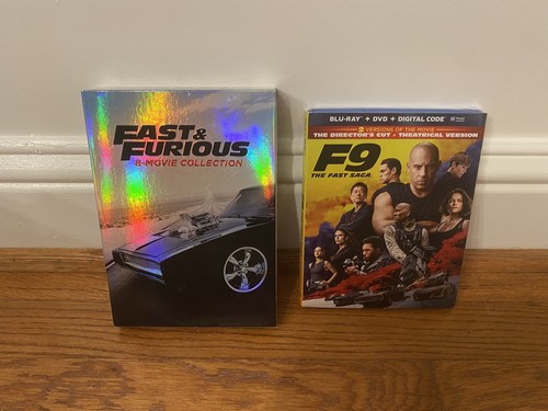 Fast & Furious: 8-Movie Collection DVD set Complete F9 Blu-Ray New Vin ...