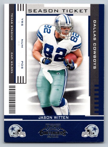 JASON WITTEN (2003-2020) NFL Dallas Cowboys - CHOOSE YOUR CARD! | eBay