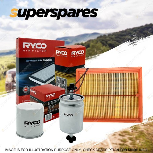 Ryco Oil Air Fuel Filter Service Kit for Coaster BB40 Dyna 200 BU100R ...