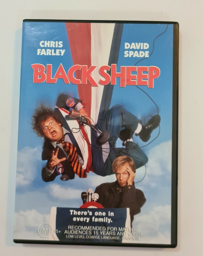 Black Sheep (DVD, 1995) VGC. Region 4. Chris Farley. | eBay