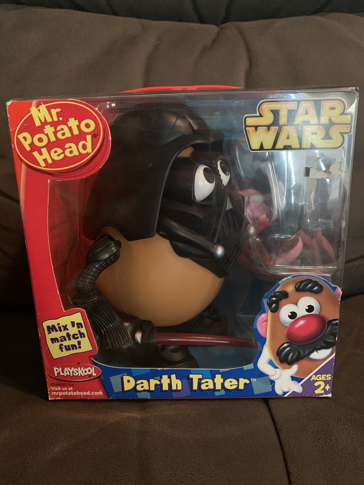 Hasbro Playskool Star Wars Darth Vader Tater Mr Potato Head 2004 Spud ...