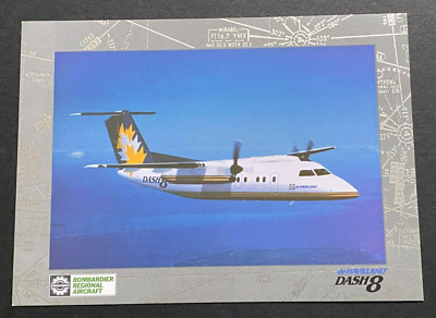 DeHavilland Dash 8 Series 100 Aircraft Facts, Characteristics, Data ...