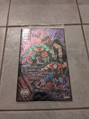 TMNT Teenage Mutant Ninja Turtles Foil Convention Con Exclusive Comic ...