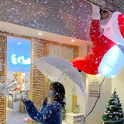 Commercial Snow Making Machine 3000W 90 ° Stage Effect Snowflake ...