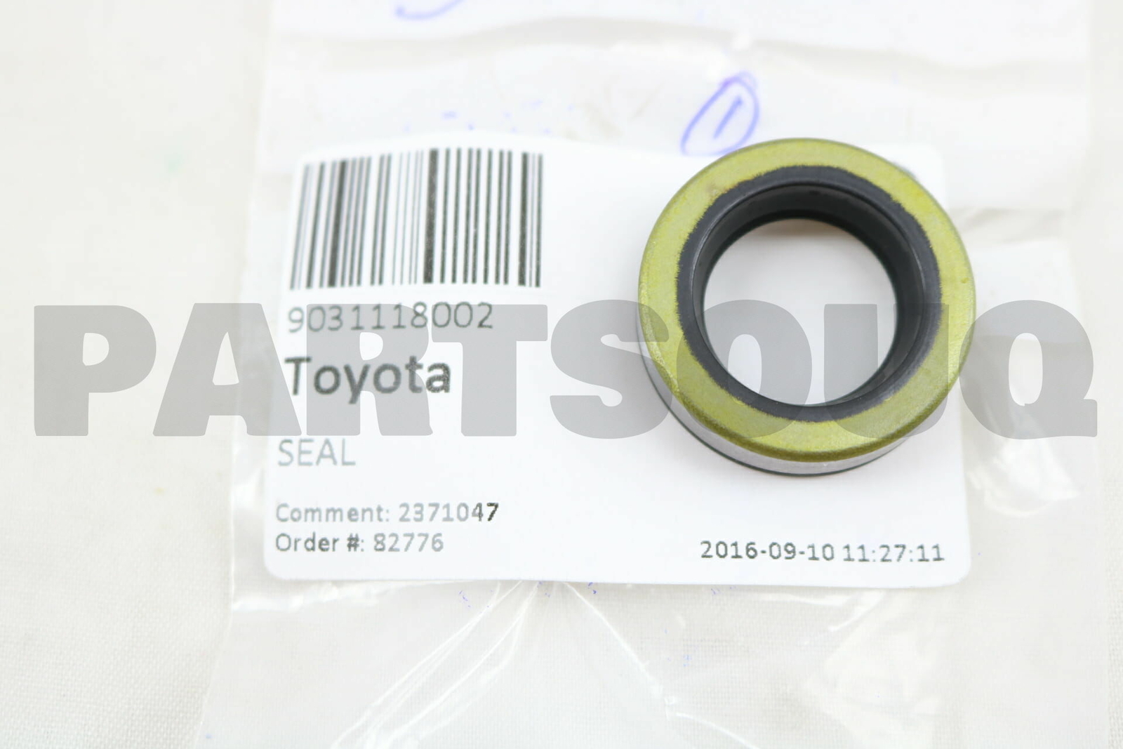 9031118002 Genuine Toyota SEAL, OIL(FOR EXTENSION HOUSING REAR) 90311 ...