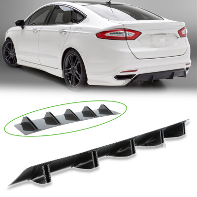 For 2013-2018 Ford Fusion Focus GT Rear Lip Bumper Diffuser Spoiler ...