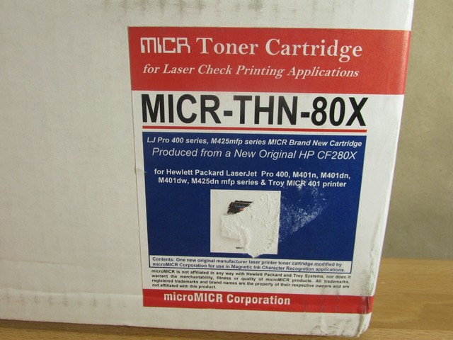 Micromicrcorporation MICRTHN80X Micr Cf280x Toner Cartridge for Use in ...