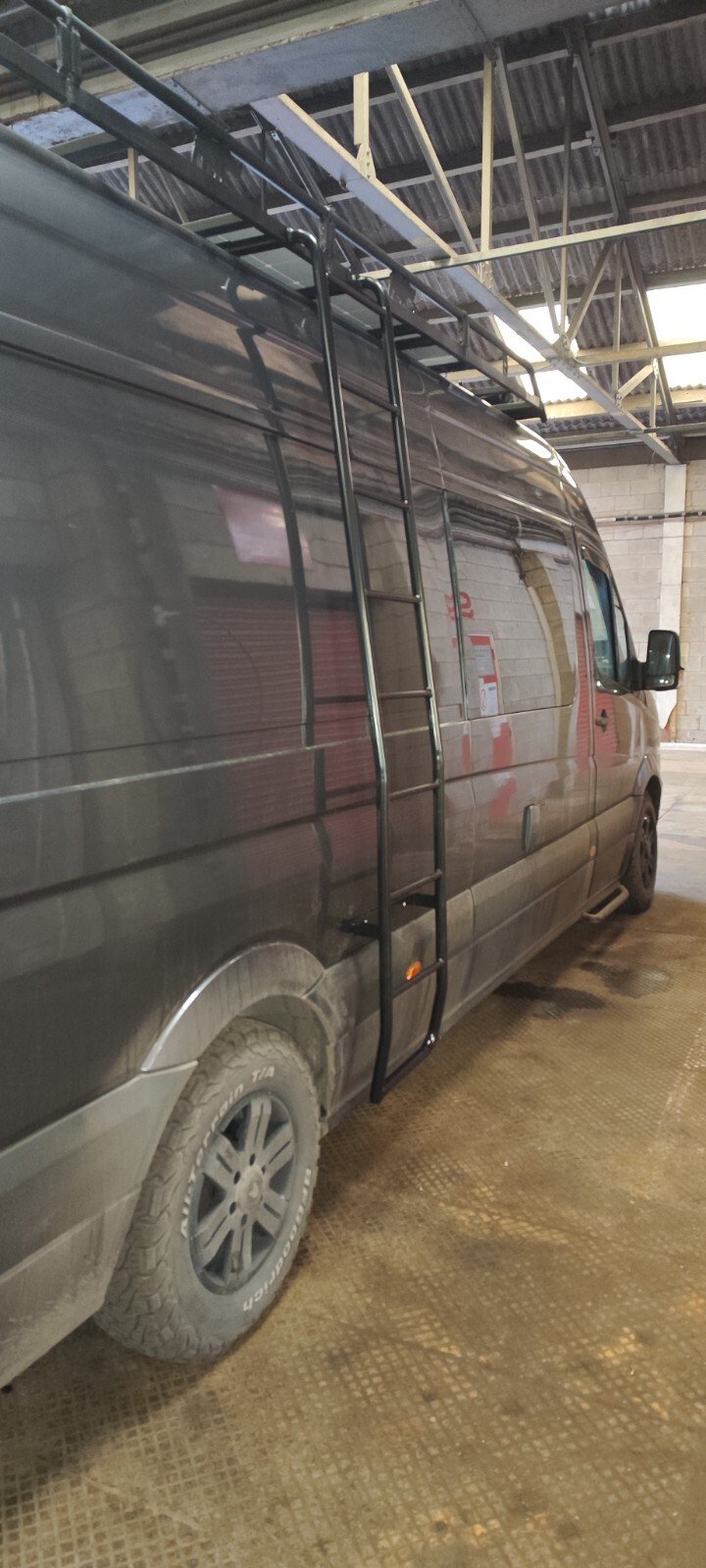 VW Crafter / Mercedes Sprinter / MAN TGE Side Ladder | eBay UK