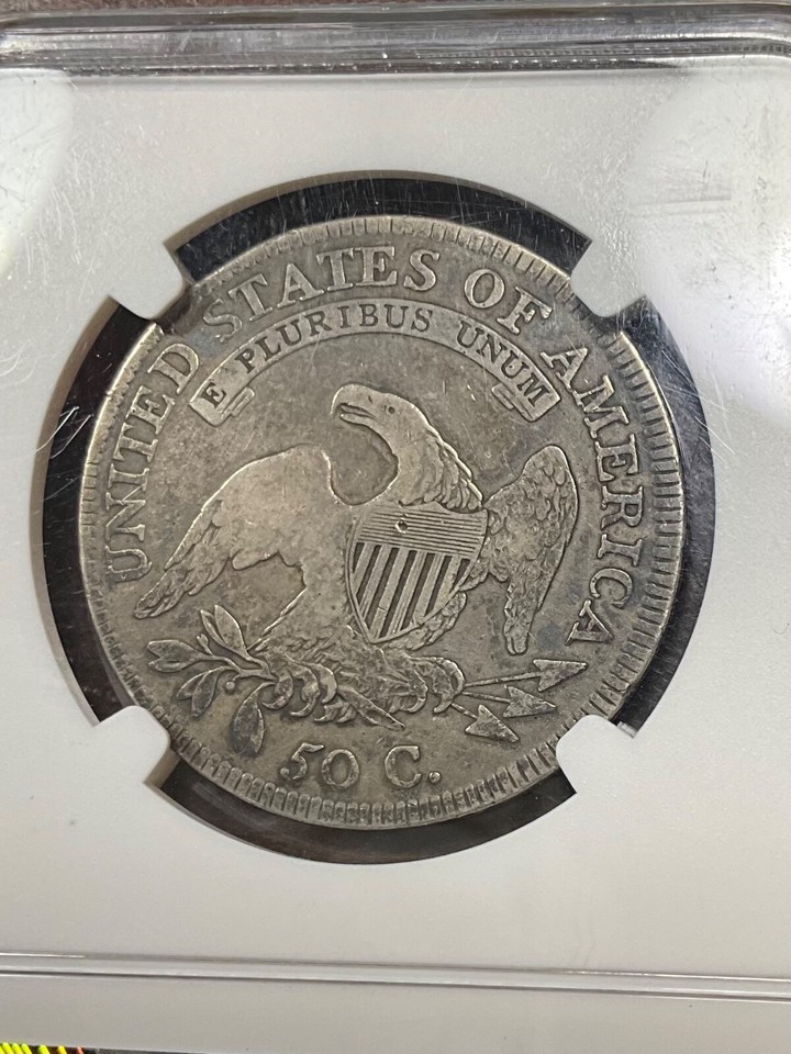 NGC VG8 1809 XXX EDGE CAPPED BUST HALF DOLLAR TOUGH VARIETY | eBay