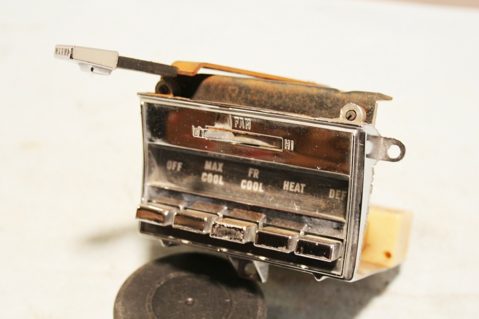 66 Chrysler New Yorker dash heat control panel temp fan defrost ac ...