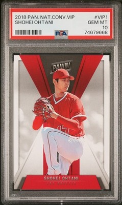2018 PANINI NAT CONVENTION VIP #VIP1 SHOHEI OHTANI PSA 10 | eBay