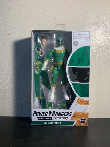 Hasbro Power Rangers Lightning Collection Zeo Green Ranger Action ...
