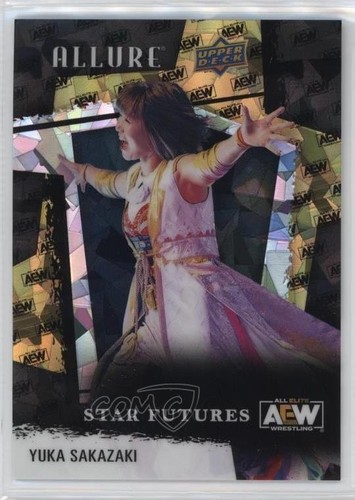 2022 Upper Deck Allure AEW Star Futures AEW Logo /299 Yuka Sakazaki #146 | eBay
