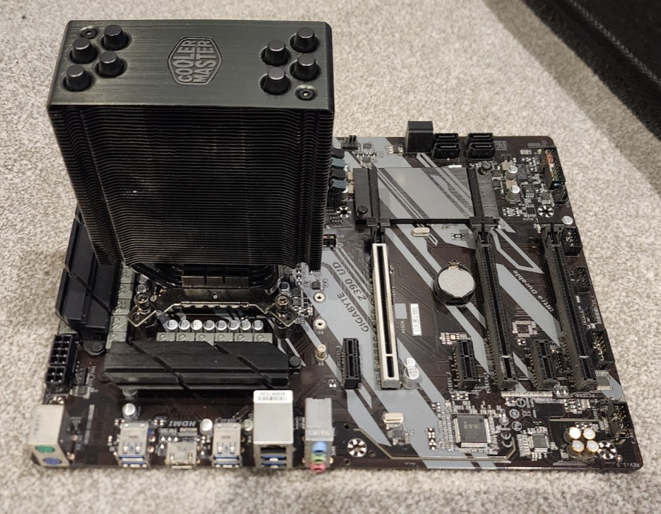 Intel i7 9700K Overclocked 4.8ghz CPU & Gigabyte Z390 UD Motherboard ...