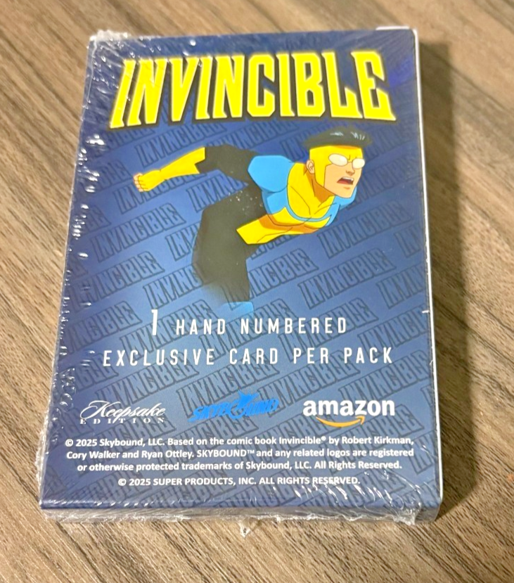 Brand New SEALED Keepsake 2025 INVINCIBLE Mystery Card Box! NYCC ...
