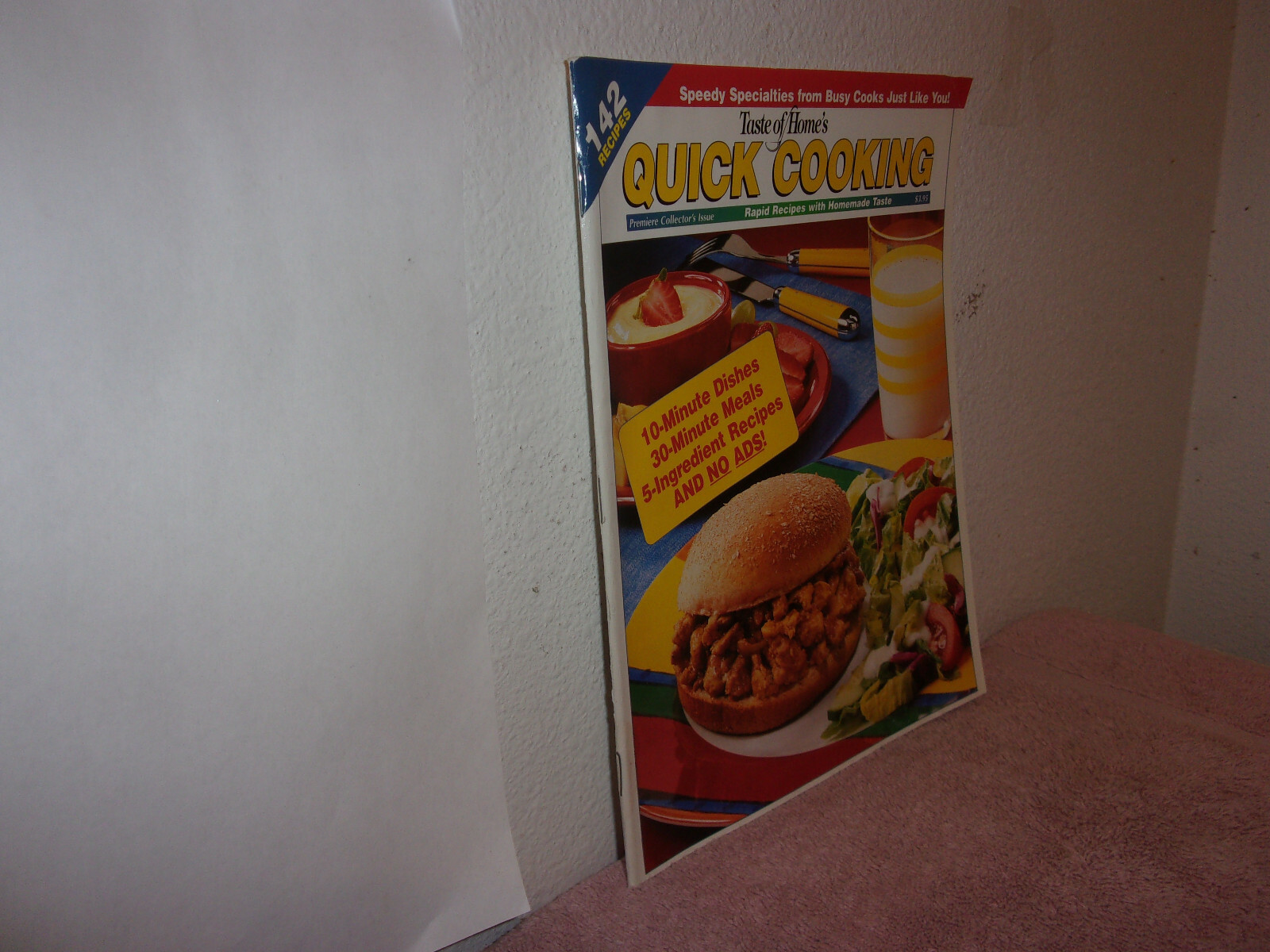 TASTE OF HOME QUICK COOKING MAGAZINE." RAPID RECIPES" COLLECTOR'S ISSUE ...