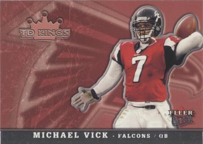 2005 Fleer Ultra - Td Kings Michael Vick #7 TK for sale online | eBay