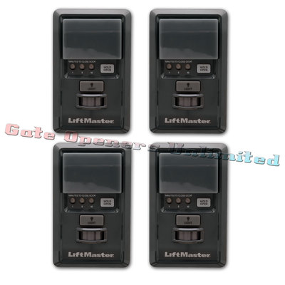 Liftmaster 881LM 4-Pack Motion Detecting Control Panel Push Button ...