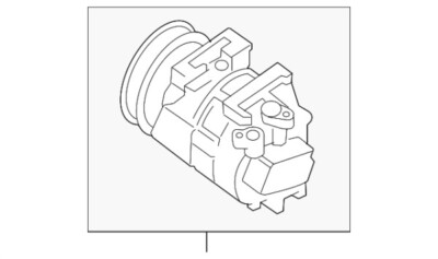 92600-9AA0A Nissan Compressor assy-cooler 926009AA0A, New Genuine OEM ...