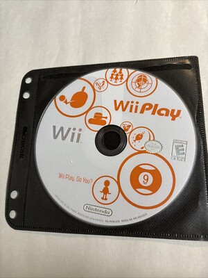 Nintendo Wii Play Video Game Disk Only @G1 | eBay