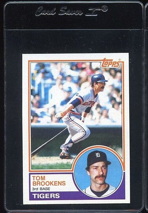 1983 TOPPS #119 TOM BROOKENS DETROIT TIGERS | eBay