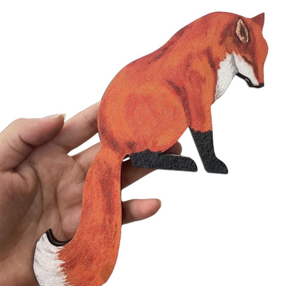Mama and Baby Fox Door Topper Adorable Fox Shape Statue Door Corner ...