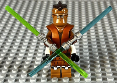 LEGO Star Wars 75004 Pong Krell Minifigure sw0435 w/Lightsabers | eBay