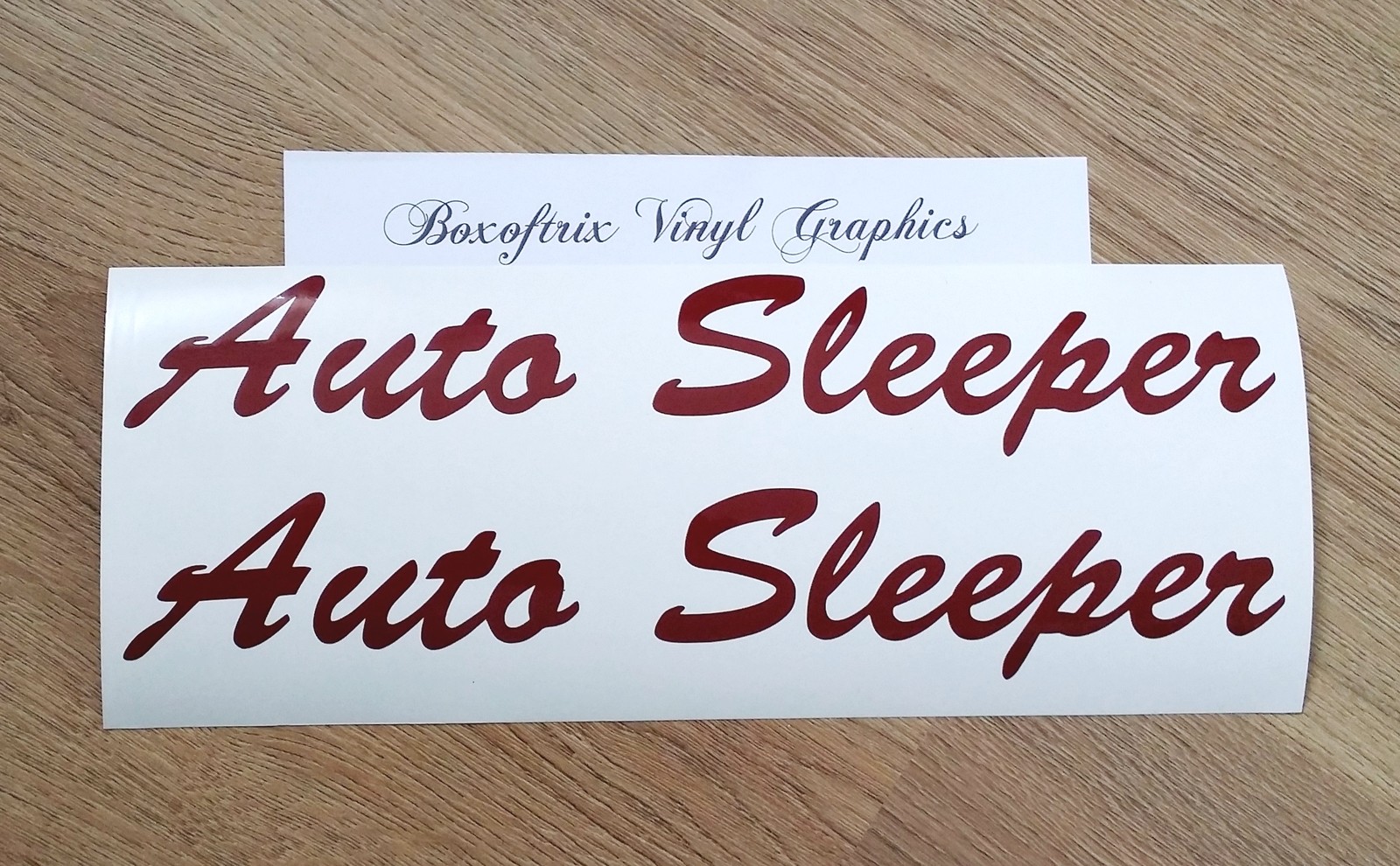 Auto Sleeper Motorhome Decals Stickers Choice Sizes/Colours - 2 Piece ...