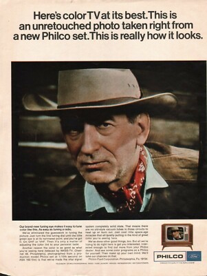 1967 Philco-Ford Color Television Set / WKBS-TV Philadelphia - Vintage ...