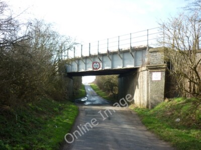 Photo 6x4 The rail bridge on Marton Lane Hibaldstow c2011 | eBay UK