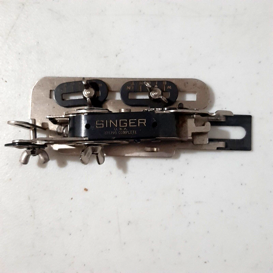Vintage Singer Buttonhole Sewing Machine Attachment 121795 | eBay