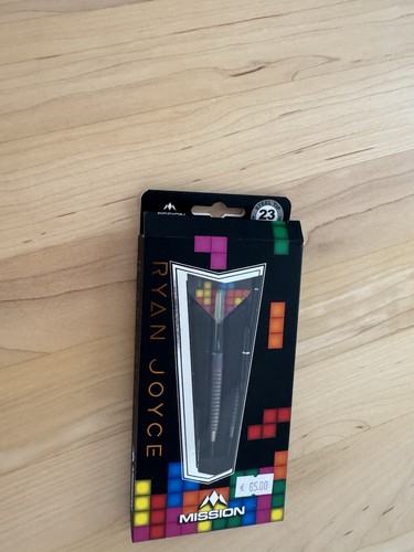 Ryan Joyce 23g Mission Steeldarts + Datadart 32mm Ghost Grip Points ...