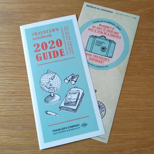 Traveler'S Note 2020 Guide Leaflet Customized Stickers | eBay