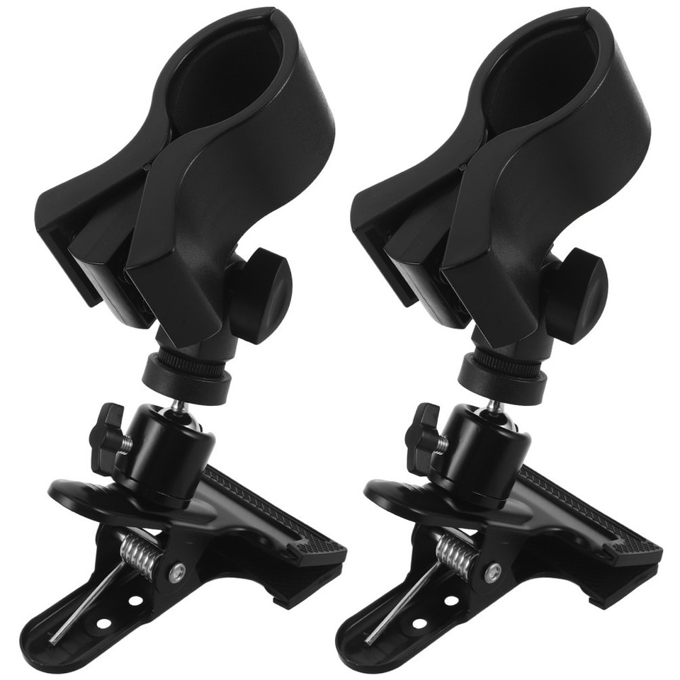 2 Pcs Hands-Free Hair Dryer Holder Multi Function Stand Countertop ...