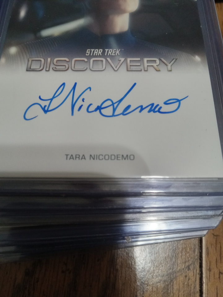2024 Tara Nicodemo Rittenhouse Star Trek Discovery Autograph Admiral ...