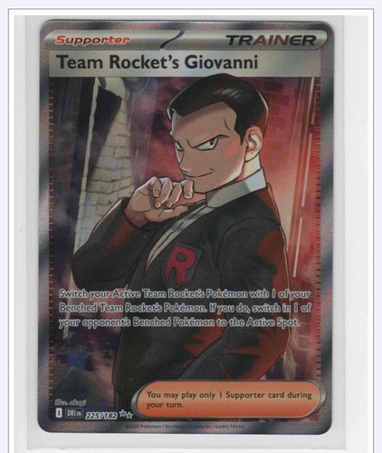 Team Rocket’s Giovanni - 225/182 - SV10: Destined Rivals Full Art | eBay