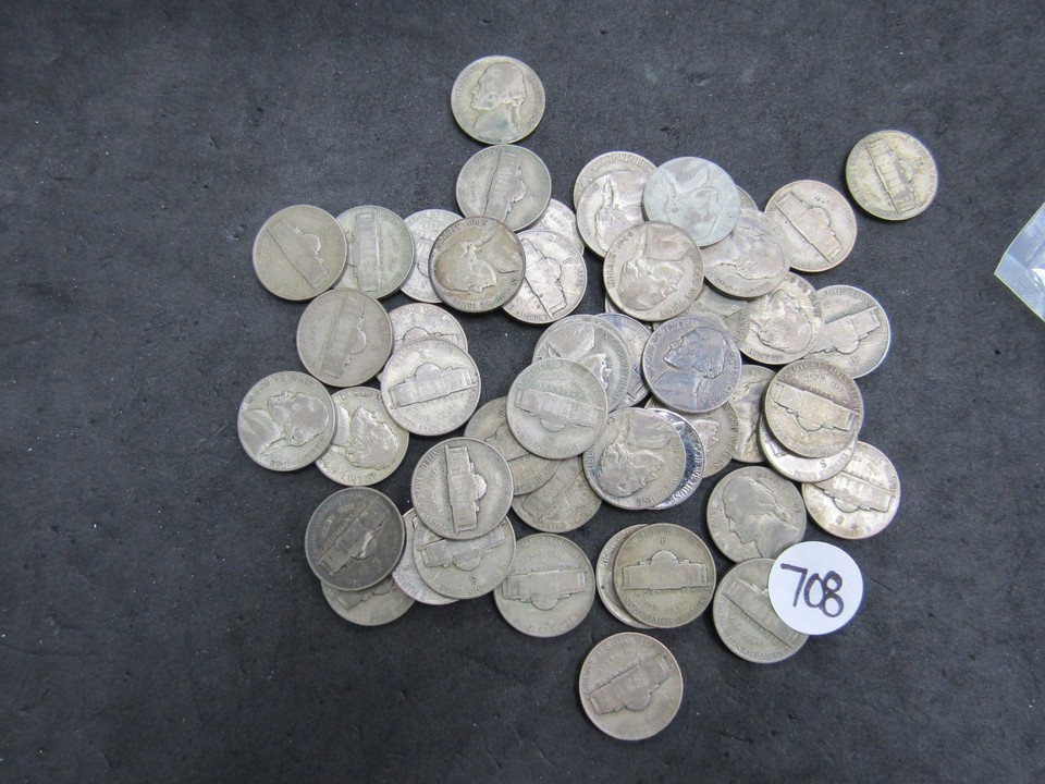 50 - Jefferson Silver War Nickels | eBay