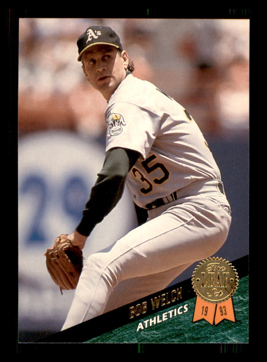 1993 BASEBALL 1993 Leaf Bob Welch Oakland Athletics #94 1 | eBay