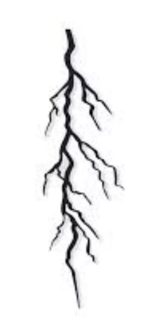 2x Lightning Strike Vinyl Sticker Car Wall Effect Decal Window 4" | eBay